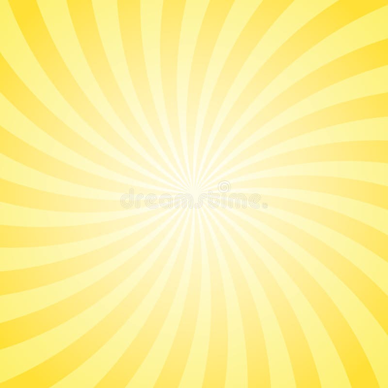 Summer Bright Yellow Sunlight Background. Vector Illustration Stock ...