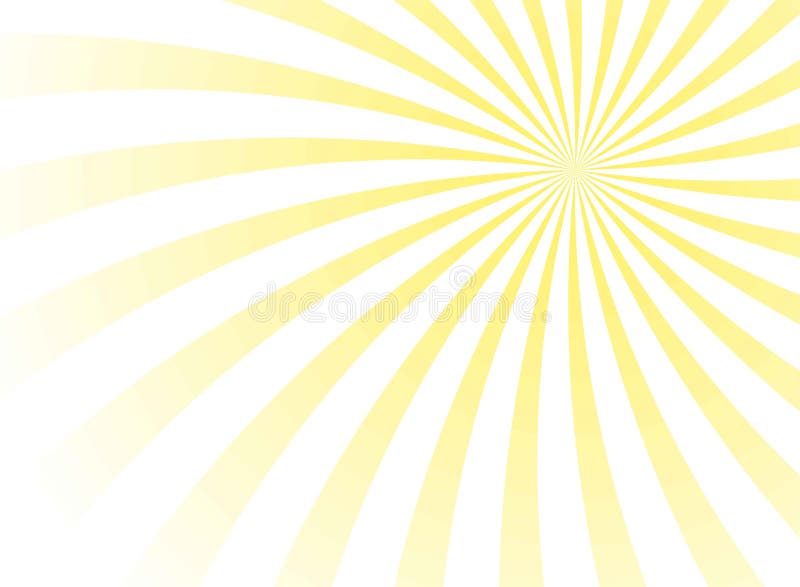 Summer Bright Yellow Sunlight Background. Vector Illustration Stock ...