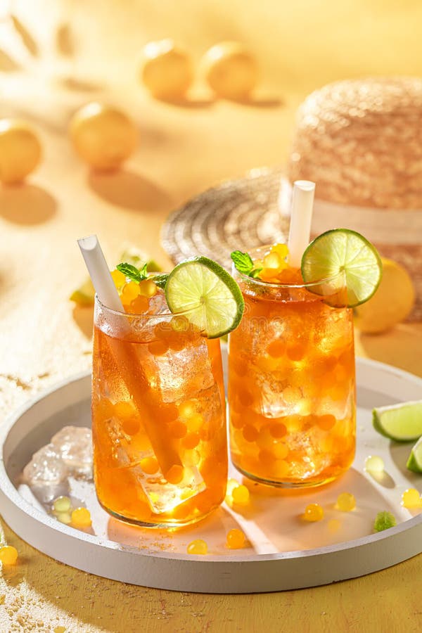 Cool drink stock image. Image of clear, glass, soda, bubbles - 5190111