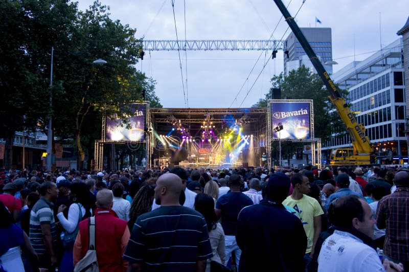 Rotterdam Summer Carnaval 2019 Parade Editorial Image - Image of ...