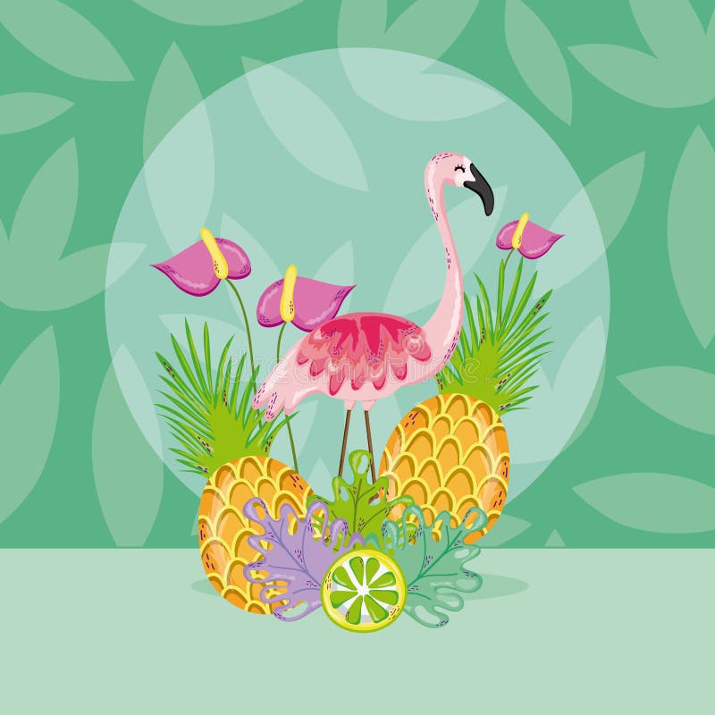 Summer and birds stock vector. Illustration of graphic - 143395910