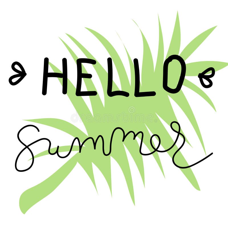 Summer Cartoon Lettering stock vector. Illustration of badge - 117797470