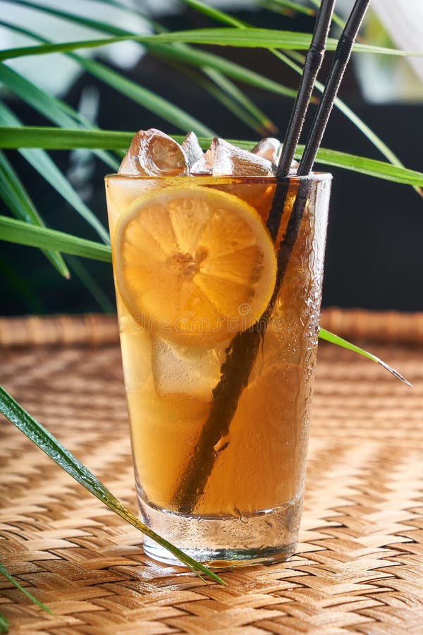 Summer Chilled Drinks with Fresh Juice Stock Photo - Image of ...