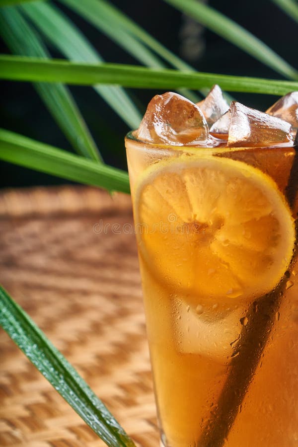 Summer Chilled Drinks with Fresh Juice Stock Image - Image of cold ...