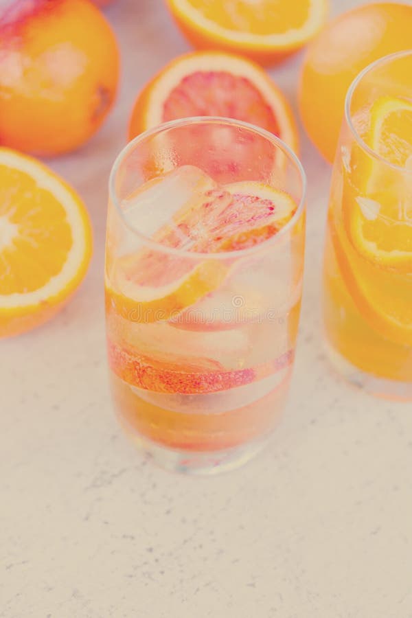 Summer citrus drinks stock image. Image of healthy, fresh - 86093059