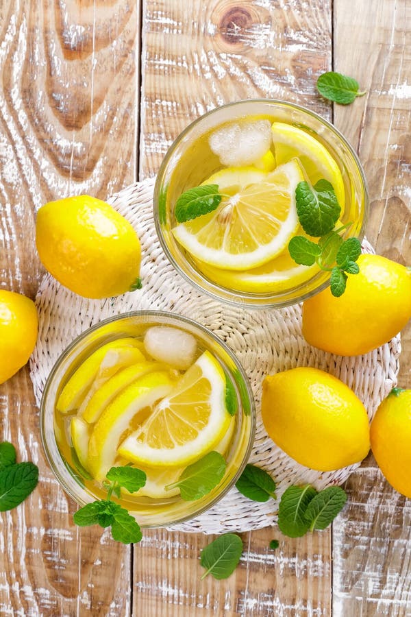 Summer Citrus Lemonade Drink Stock Image - Image of menu, freshness ...