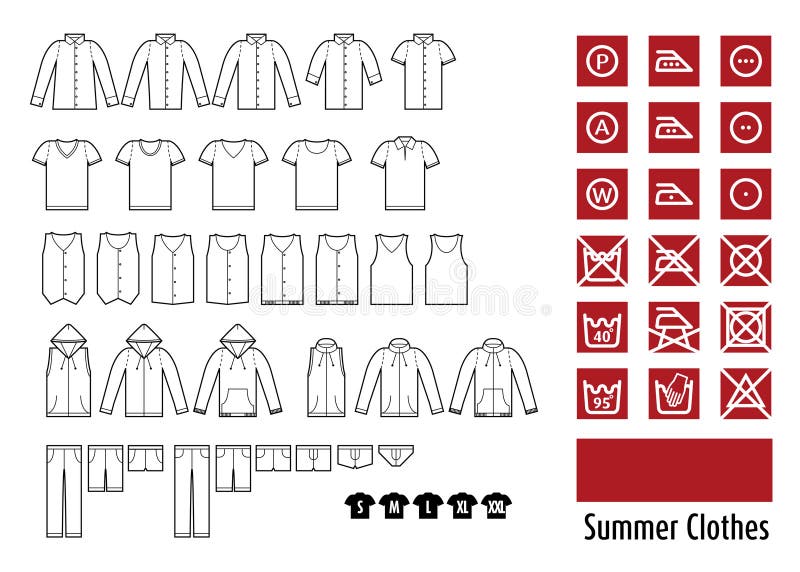 Summer Clothes Stock Illustrations – 160,655 Summer Clothes Stock ...