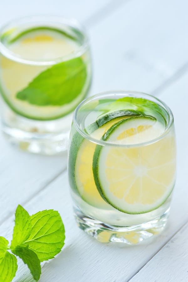 Mint lime tea stock photo. Image of refreshing, summer - 150333500