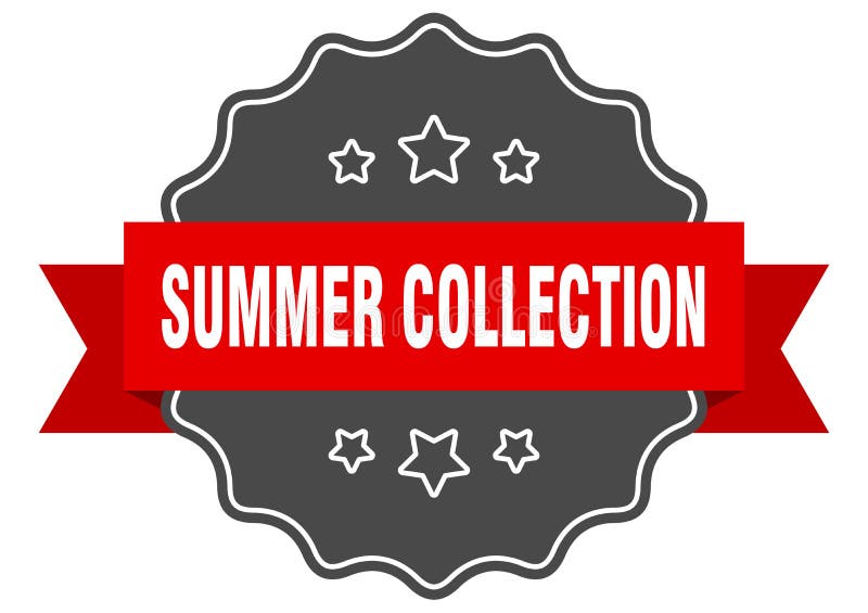 Summer collection label stock vector. Illustration of collection ...