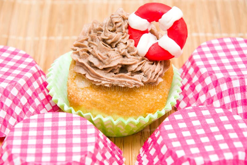Summer Cupcake with Lifeguard Float Stock Photo - Image of cupcake ...