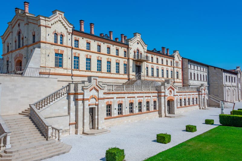 Summer Day at Castel Mimi in Moldova Stock Photo - Image of cognac ...