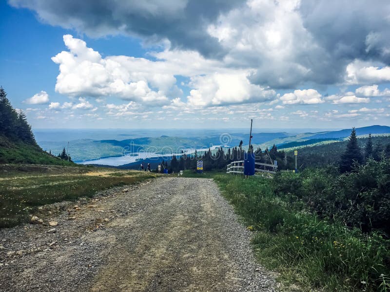 Hiking trail in mountains stock photo. Image of leisure - 106259464