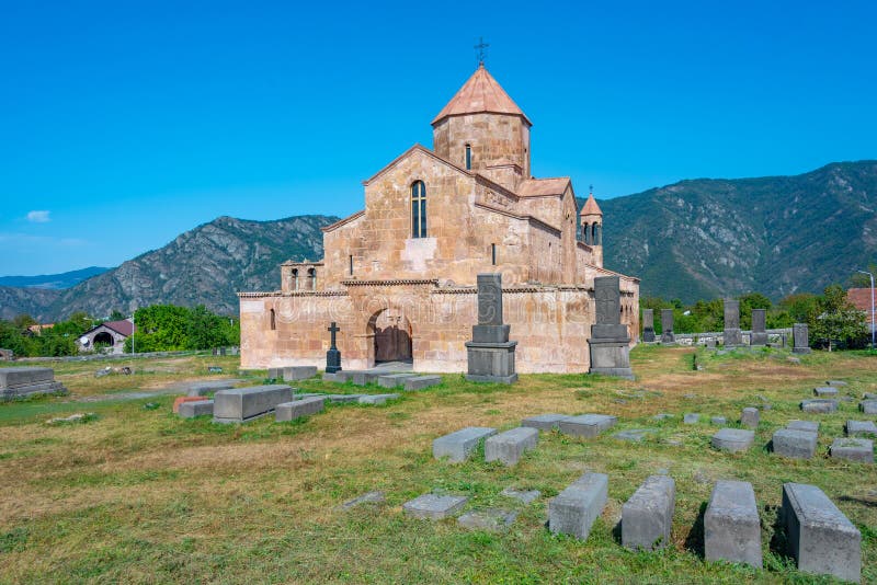 Summer Day at Odzun Church in Armenia Stock Image - Image of history ...