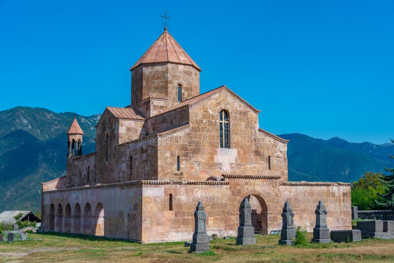 Summer Day at Odzun Church in Armenia Stock Image - Image of travel ...