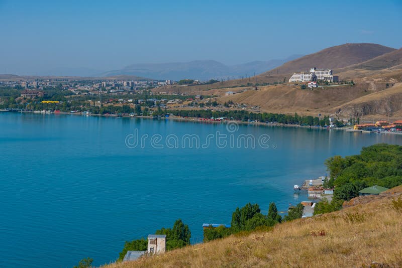 Summer Day at Sevan Lake in Armenia Stock Photo - Image of vacation ...