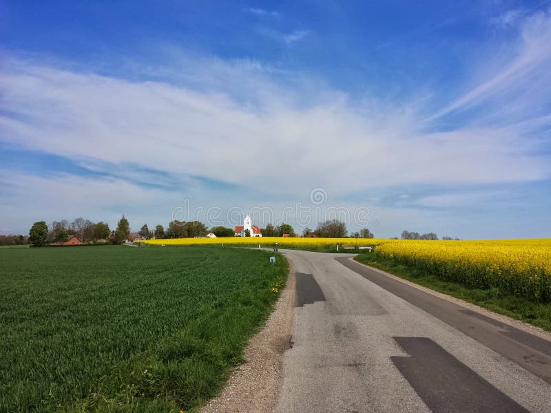 Summer in Denmark stock image. Image of summer, beautiful - 94215681