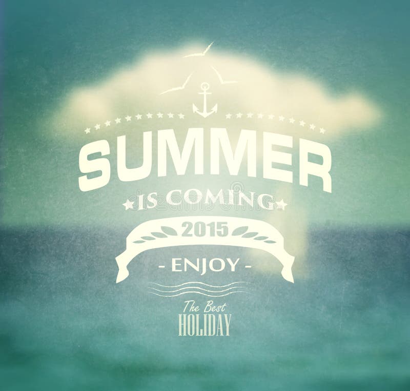 Summer Design stock vector. Illustration of mesh, climate - 48286368