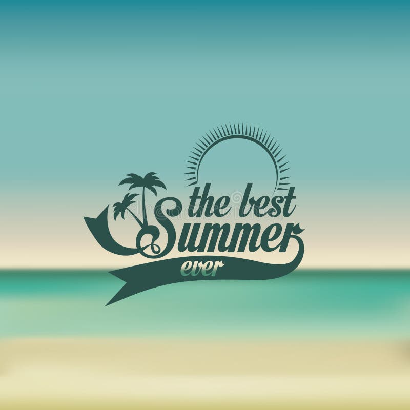 Best Summer Tours Design with Dolphins at Sunset. Stock Vector ...