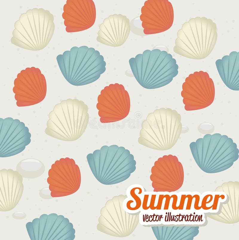 Summer design stock vector. Illustration of wallpaper - 42562167