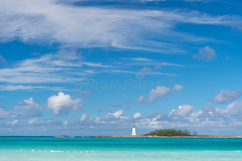 Summer Destination with Lighthouse. Summer Destination with Lighthouse ...