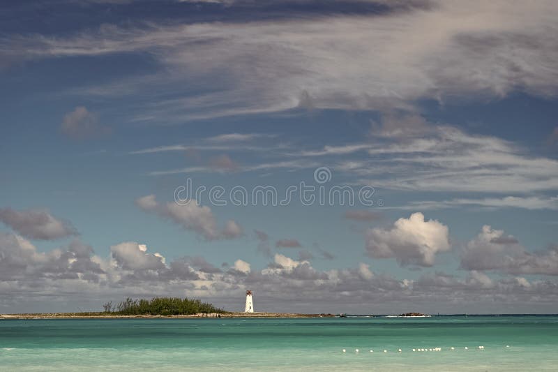 Summer Destination with Lighthouse. Summer Destination with Lighthouse ...