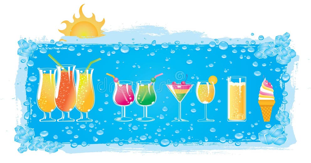 Summer Drinks Stock Illustrations – 26,137 Summer Drinks Stock ...