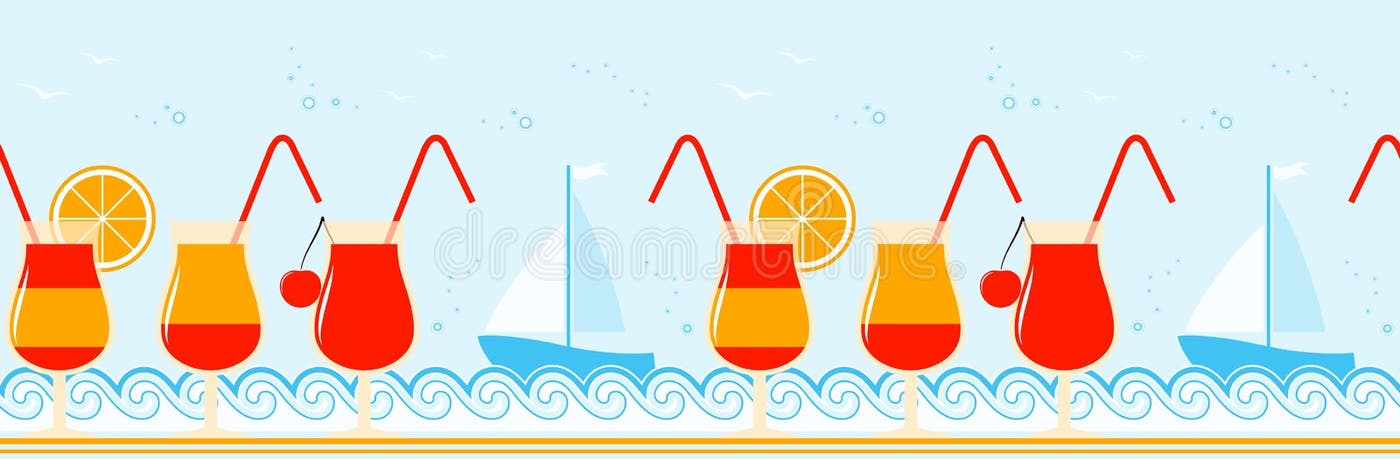 Drinks Border Stock Illustrations – 1,748 Drinks Border Stock ...