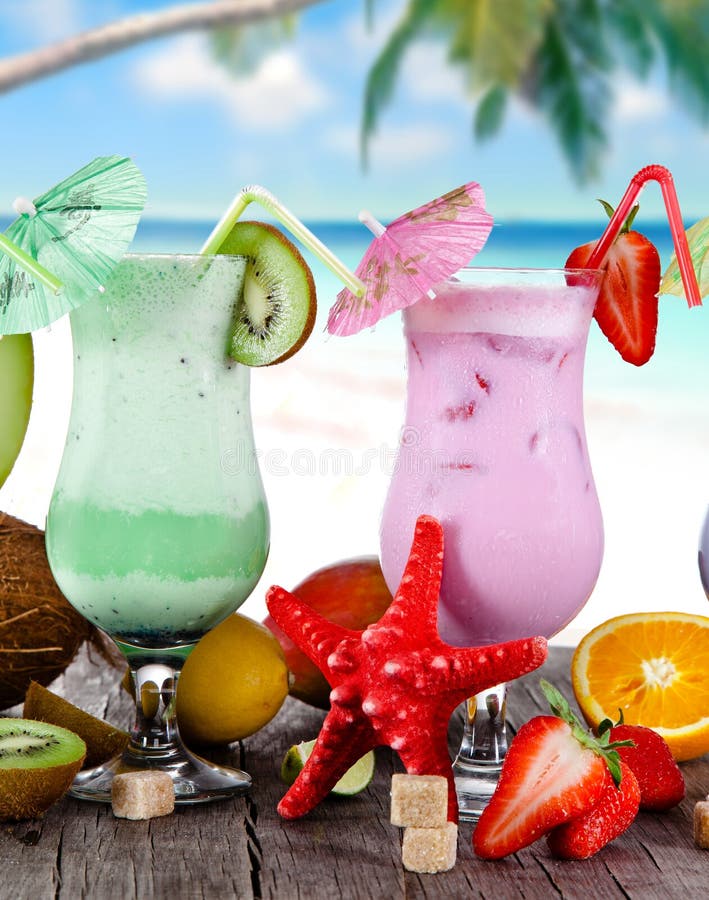 Summer drinks stock image. Image of orange, blue, cold - 31344161