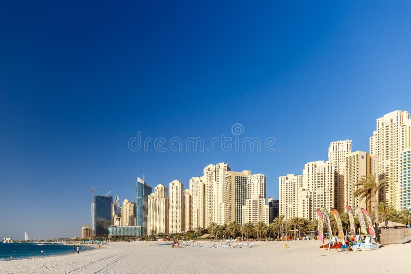 Summer in Dubai, UAE editorial image. Image of skyscraper - 74112595