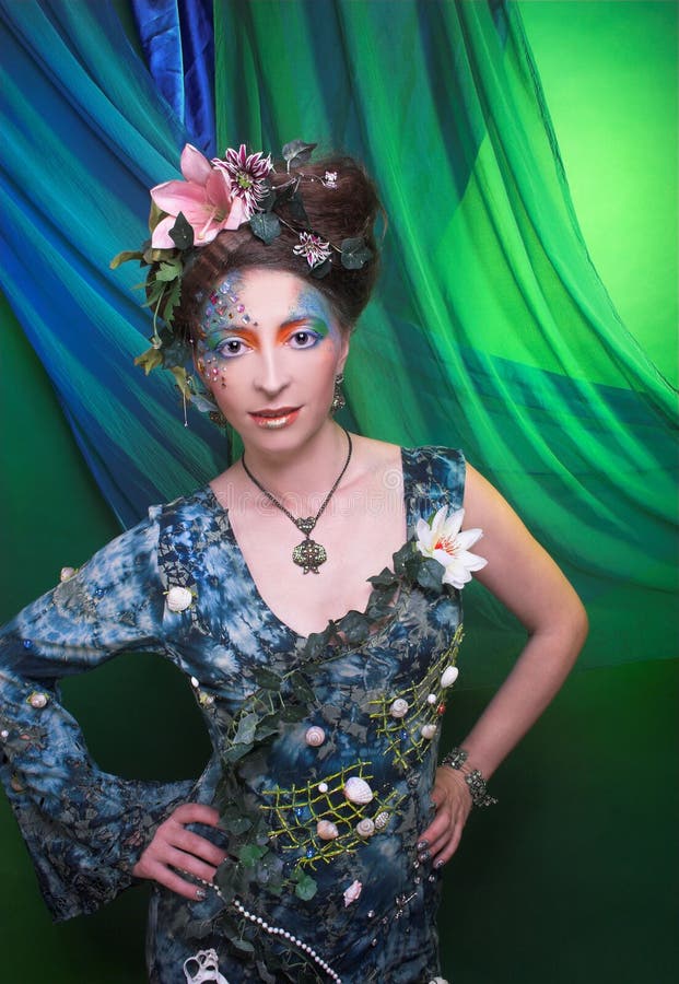 Doubting Drag Queen stock photo. Image of gender, retro - 35875336