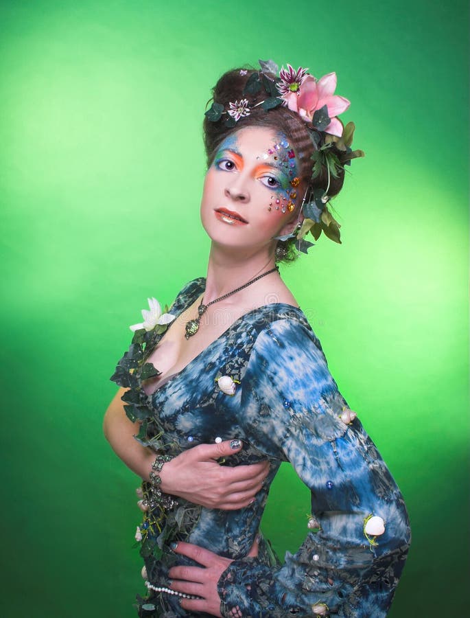 Summer fairy. stock image. Image of costume, glamour - 37759703