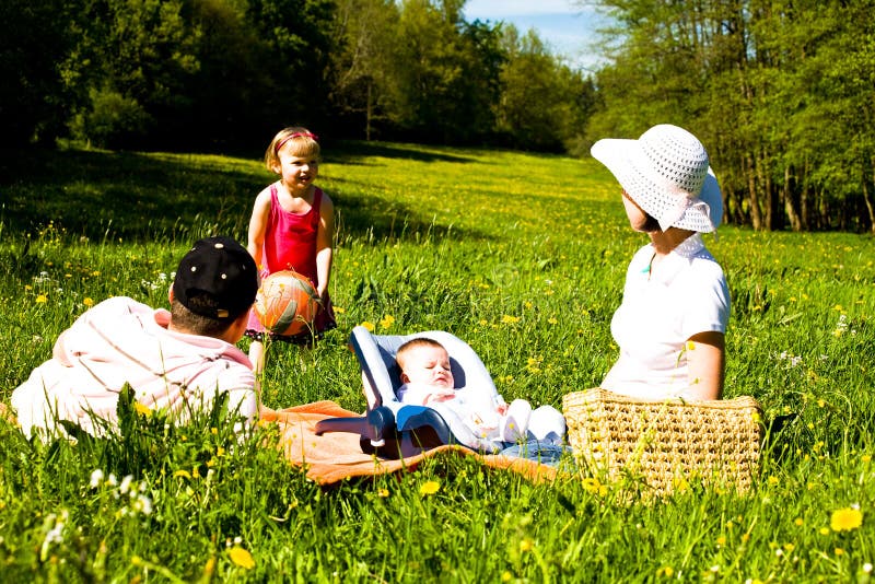 Summer family stock photo. Image of child, face, adult - 11191594