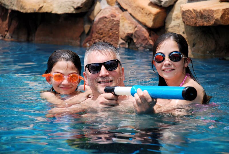 Summer Family Fun stock photo. Image of stone, tropical - 9210232