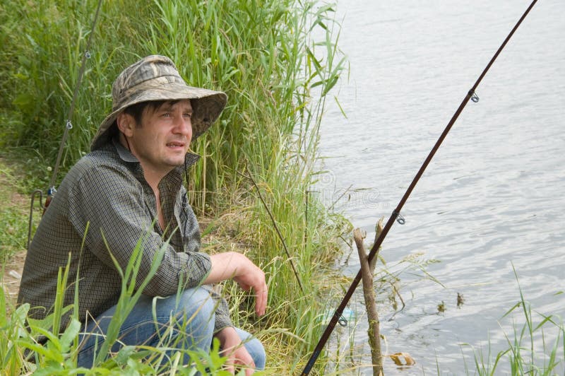 Summer fishing stock photo. Image of fishing, angling - 5636774