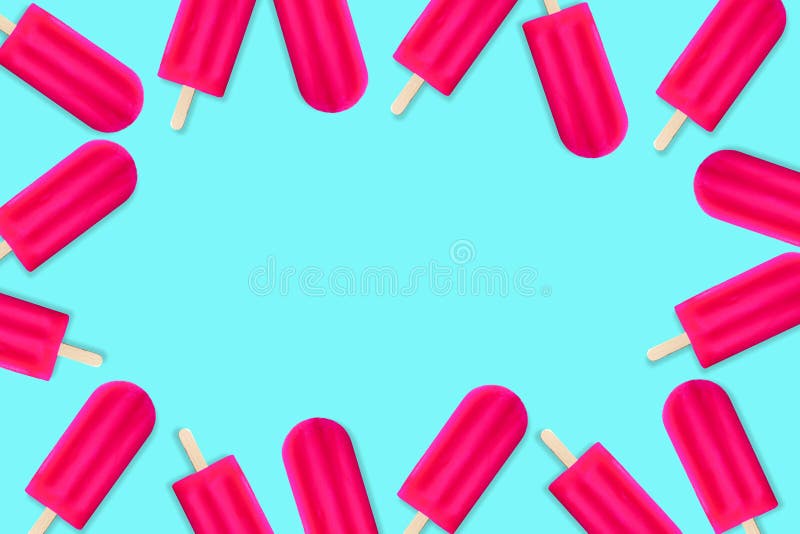 Popsicle Border Clipart