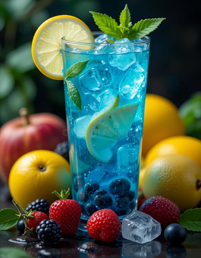 Summer Fruit Elixir stock illustration. Illustration of liqueur - 360205524