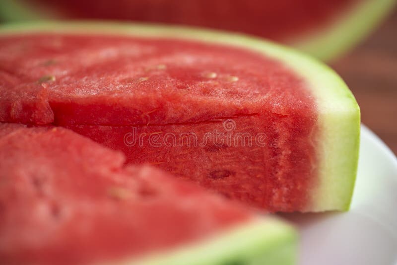 Summer Fruit Still Life, Natural Watermelon Freshness. Stock Photo ...