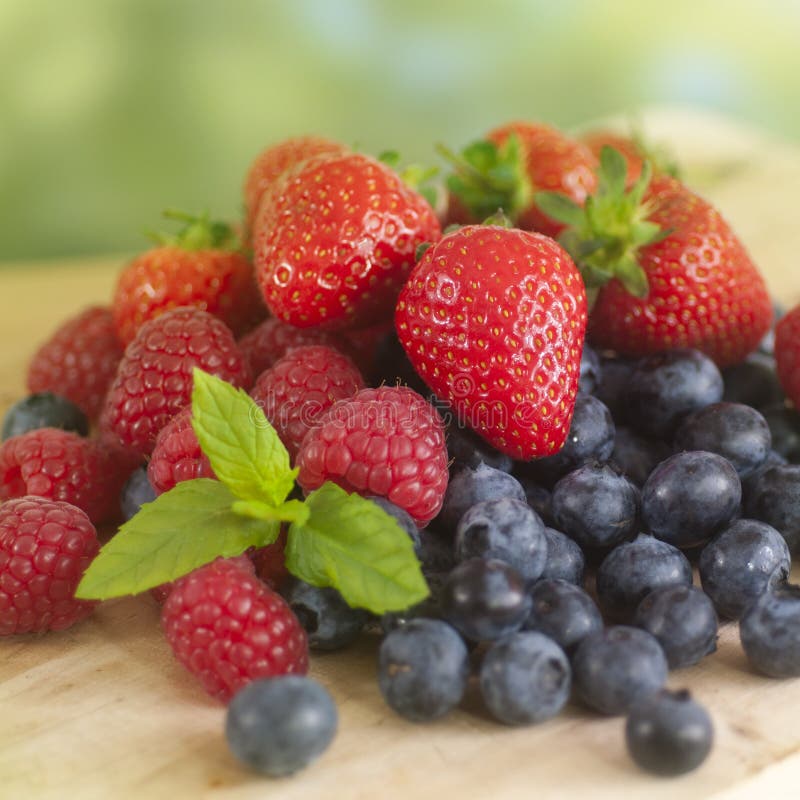 Summer Fruits stock image. Image of source, blueberries - 20292917