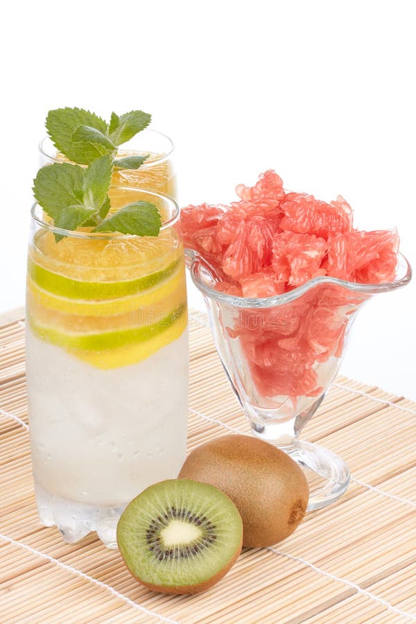 Fruity drink on ice stock image. Image of splashing, cherry - 9066195