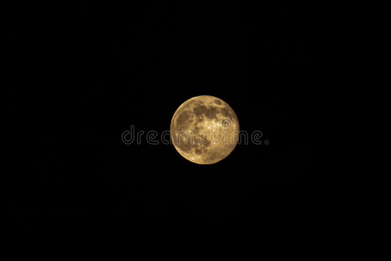 Summer Full Moon stock image. Image of circle, moon - 274071315