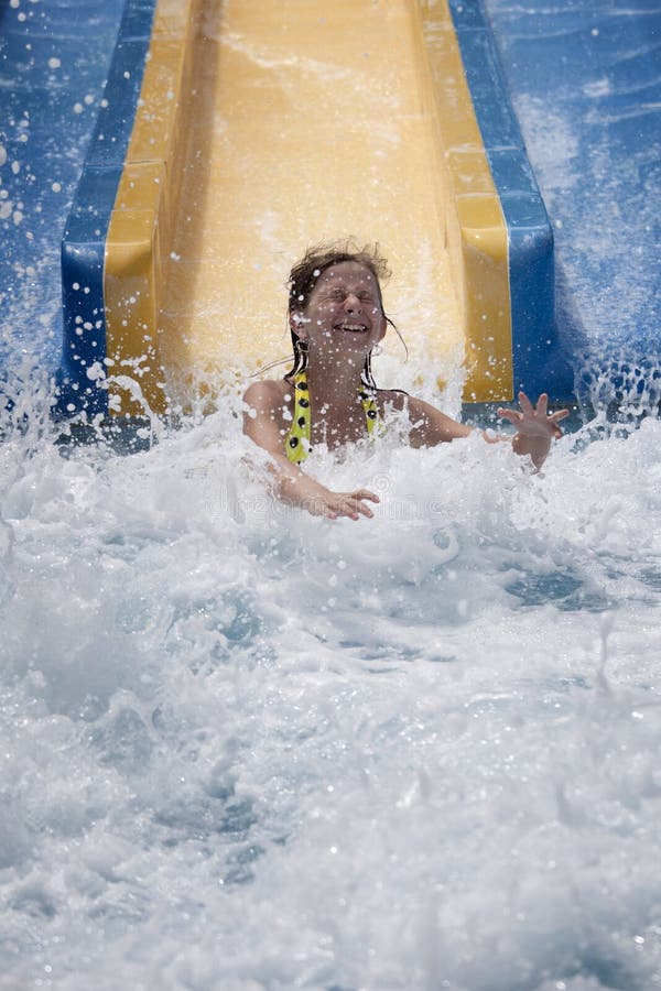 Summer fun stock image. Image of splash, single, girl - 19843915