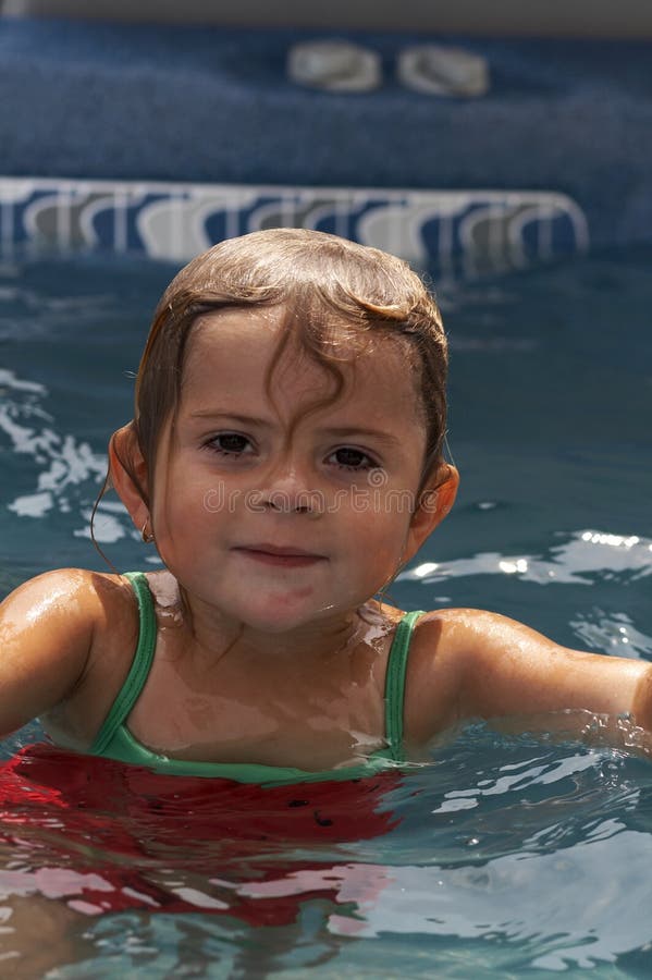 Summer fun stock image. Image of daughter, head, grin - 2717509