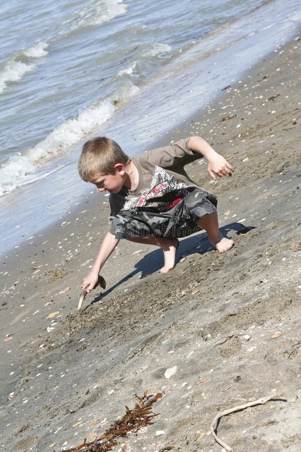 Summer fun stock photo. Image of child, smile, ocean, waves - 4642838