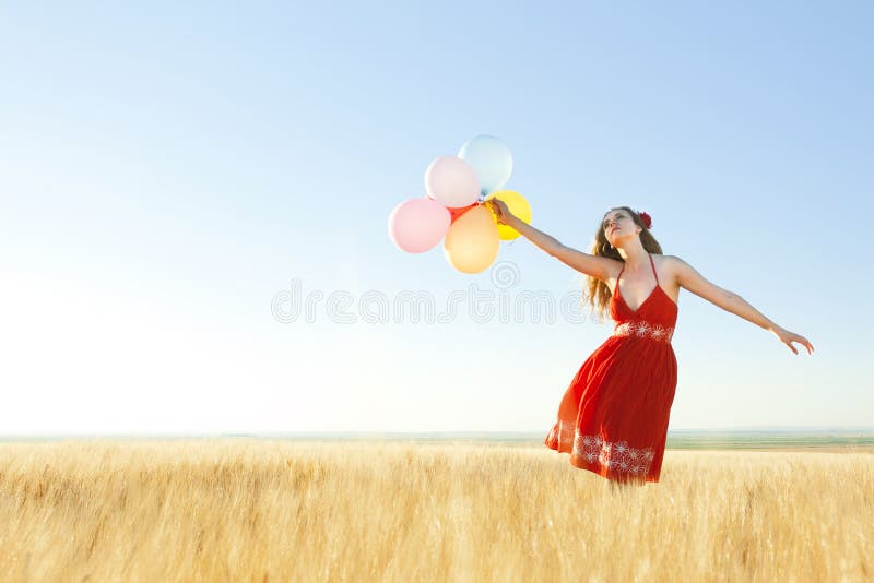 Summer fun stock image. Image of colorful, portrait, nature - 9880979