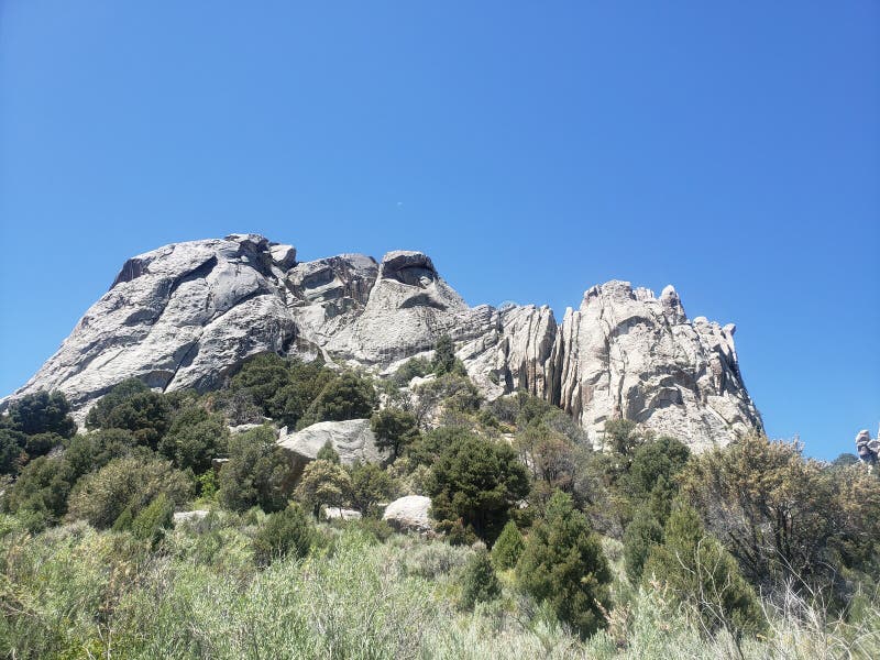 Summer Fun and Adventure Hiking Trails Stock Image - Image of badlands ...