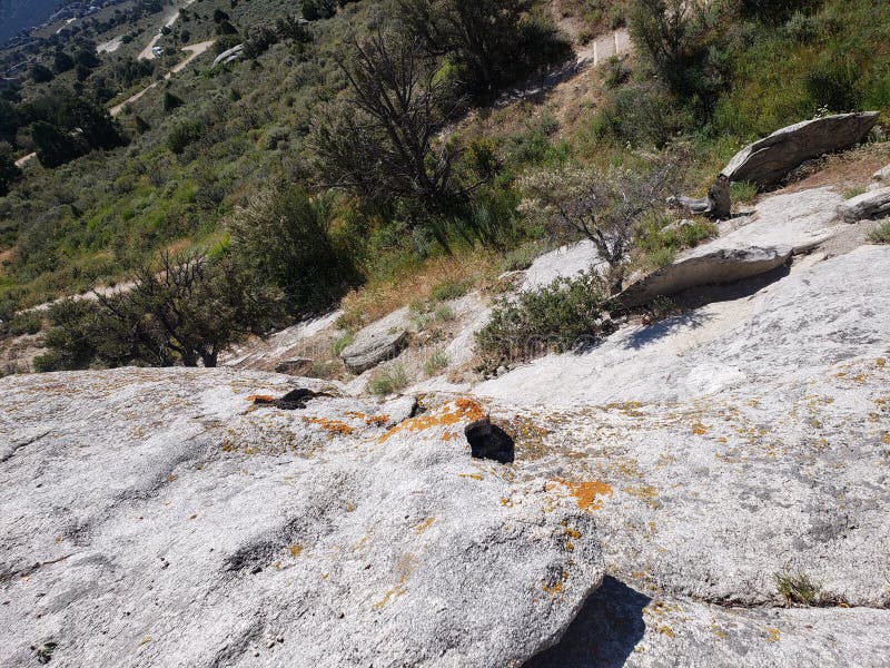 Summer Fun and Adventure Hiking Trails Stock Photo - Image of rock ...