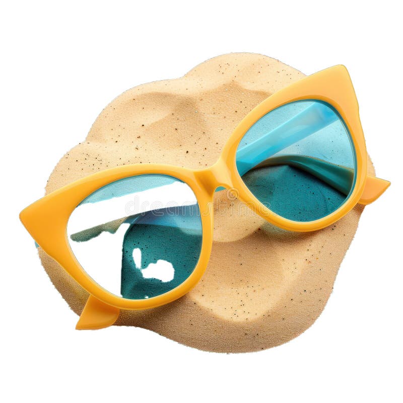 Summer Sunglasses Beach Reflection Stock Illustrations – 4,134 Summer ...