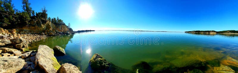 Summer Fun Lake Nature Sunny Water Blue Stock Image - Image of summer ...