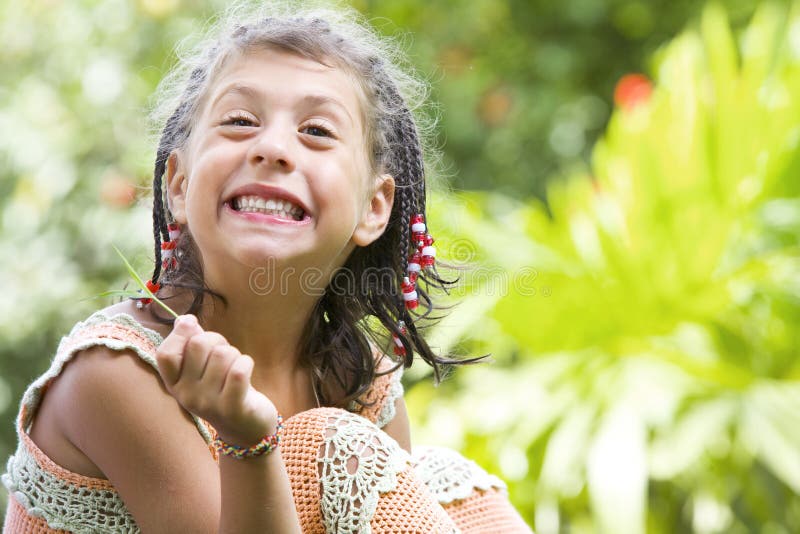 Summer girl stock image. Image of cute, joyful, healthy - 10096117
