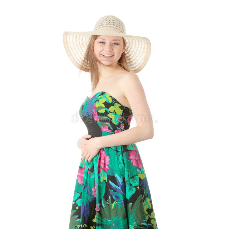 Summer girl stock image. Image of girl, modern, female - 12801127